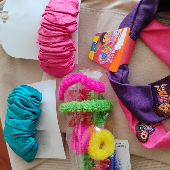 Vintage | Accessories | Dora The Explorer Purple Barbie Pink Girls Head ...